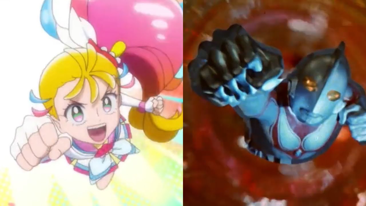 Ultraman reference in Tropical Rouge Precure - YouTube