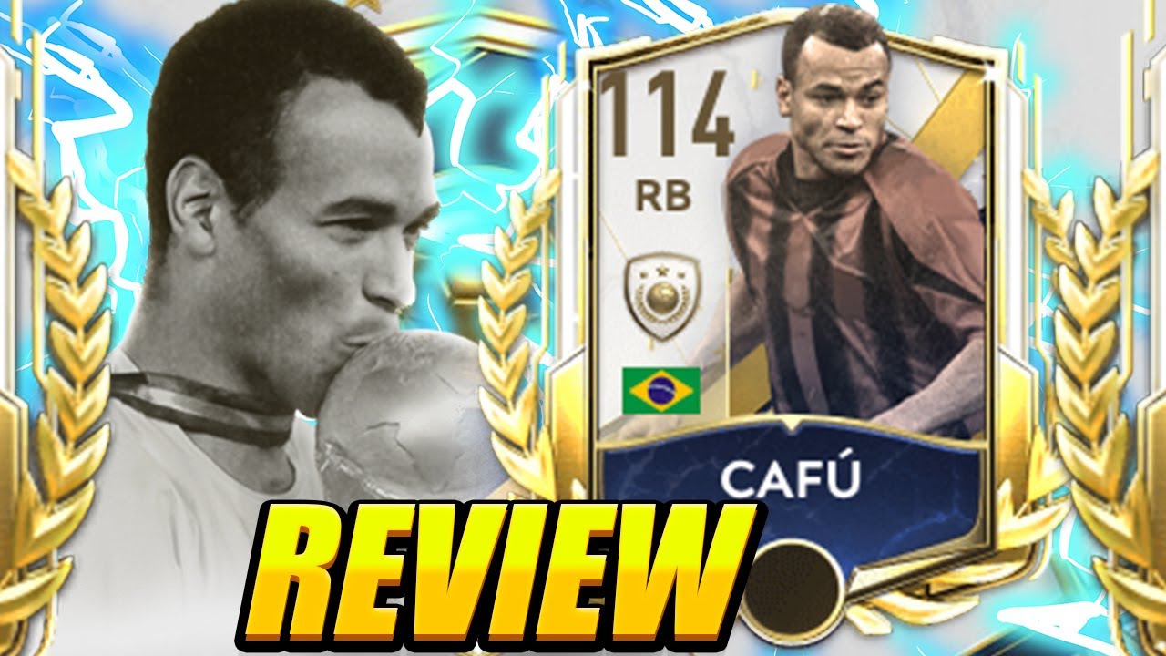 THE BEST RB IN FIFA MOBILE 23! 114 HALL OF FAME CAFU PLAYER REVIEW ...