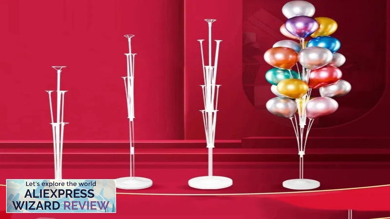 1 Set Of Table Float Balloon Stand Birthday Party Decoration Baby Bath ...