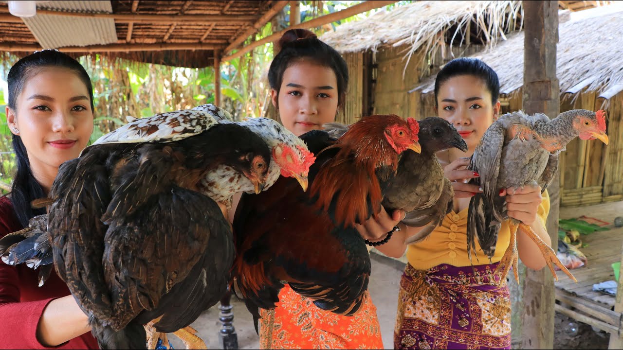 Cooking chicken roasted recipe with my sister - Natural Life TV - YouTube