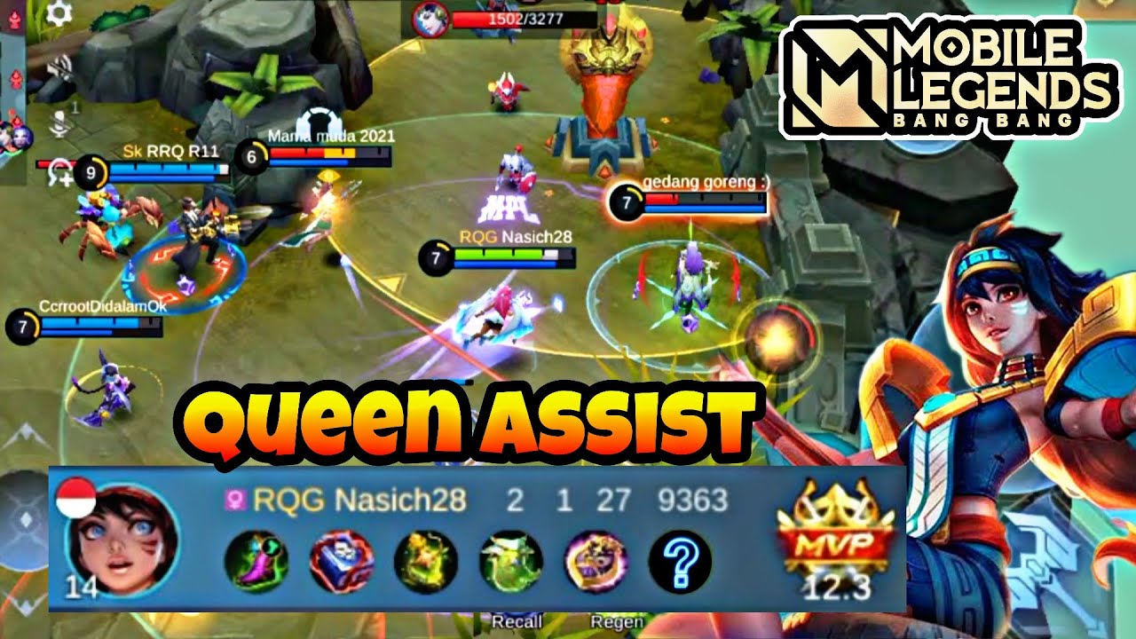 QUEEN ASSIST - Mathilda Mobile Legends - YouTube