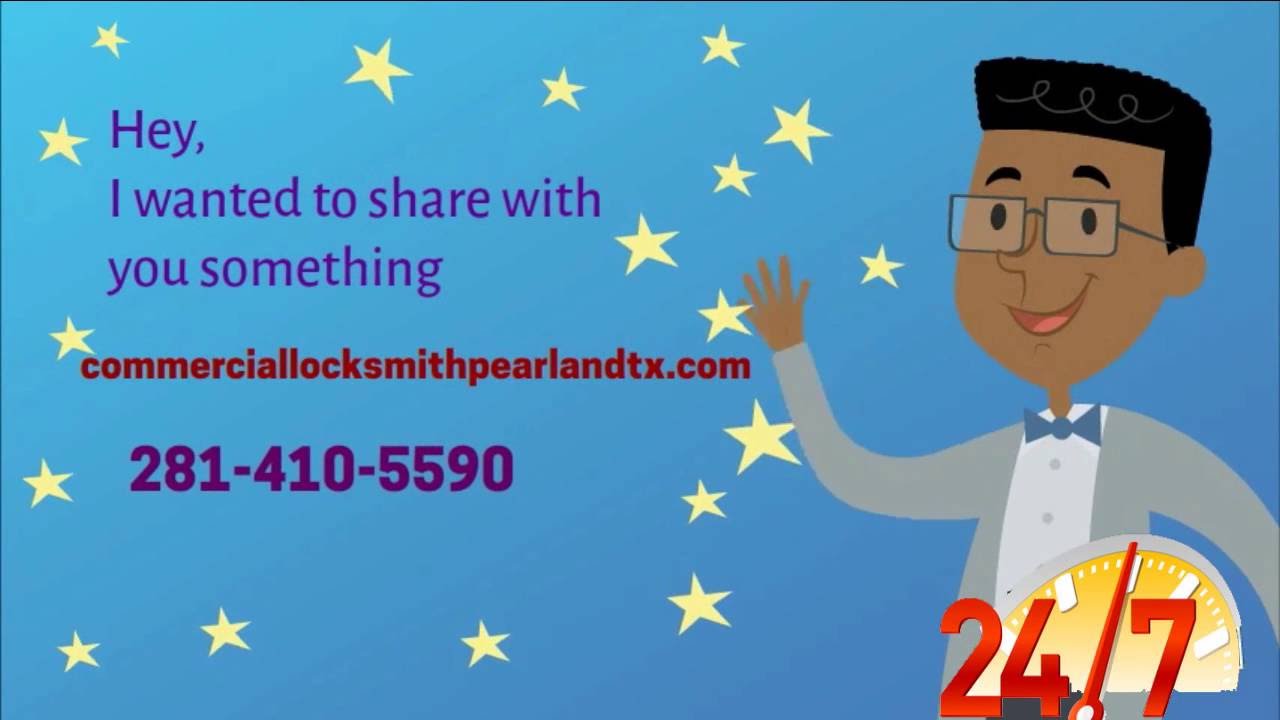 Commercial Locksmith Pearland TX-Office Lock Out - YouTube