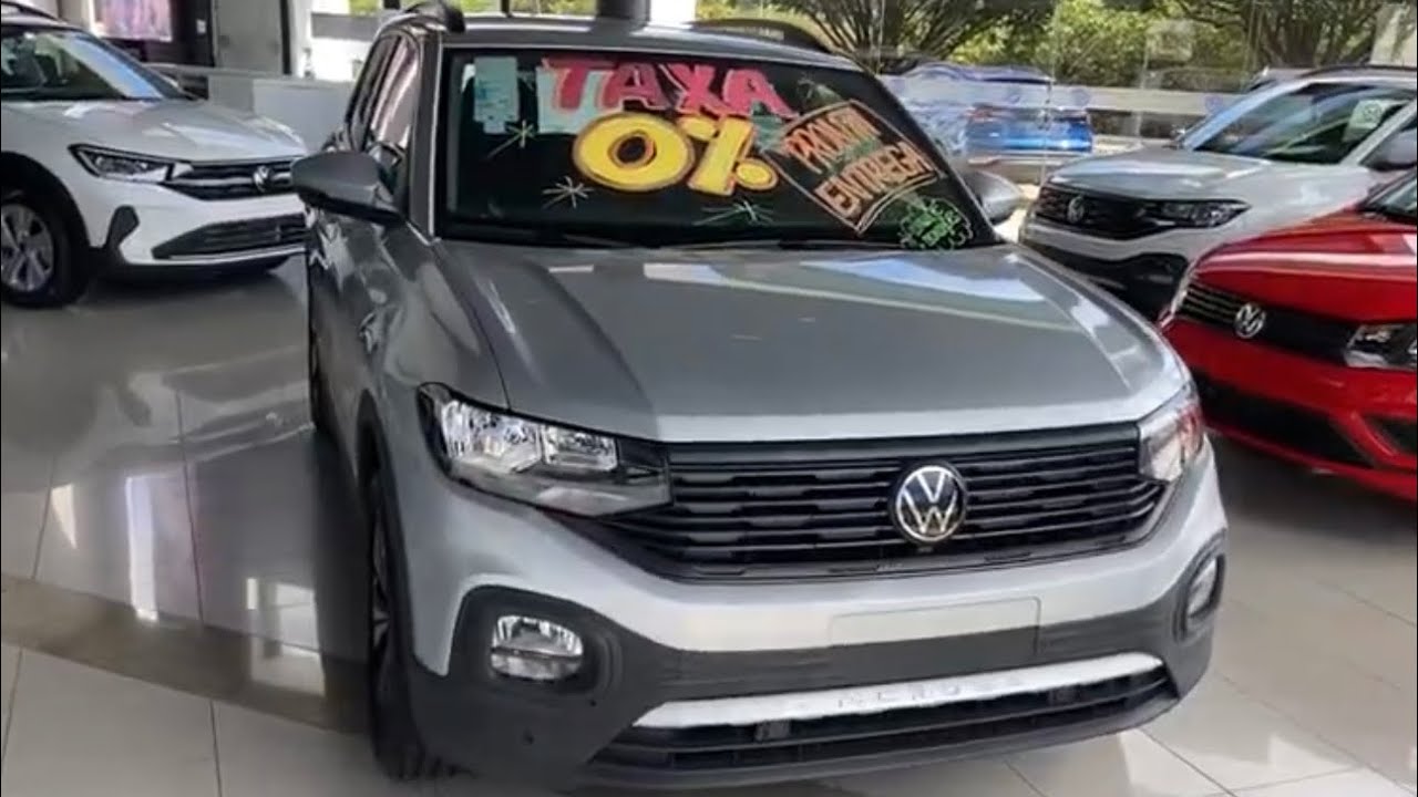 DETALHES INTERNOS E NOVIDADES NO "NOVO" 2023 T-CROSS 200 TSI SUV da ...