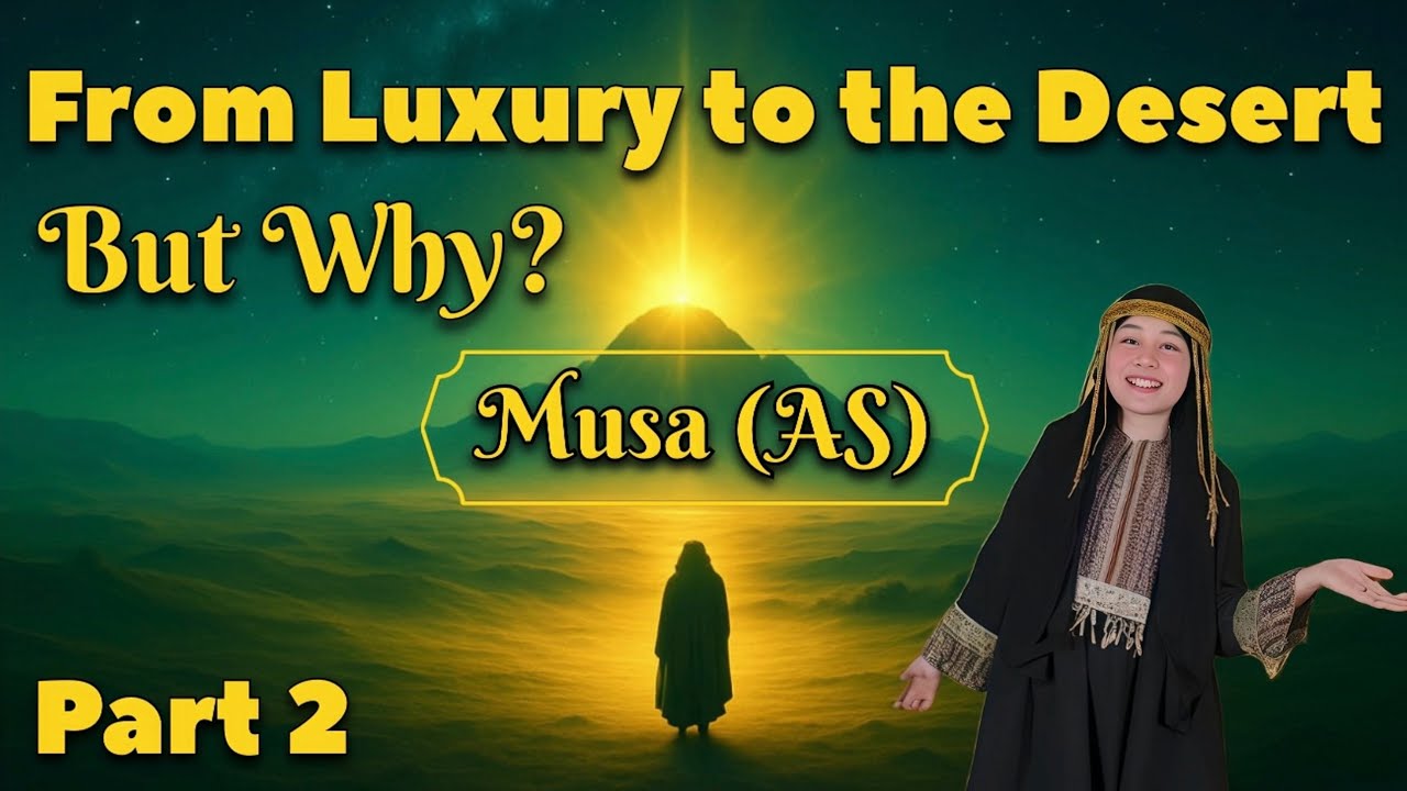 15. Prophet Musa (AS) Part 2 🌟 | From Palace to Desert | Jannah Seeds ...