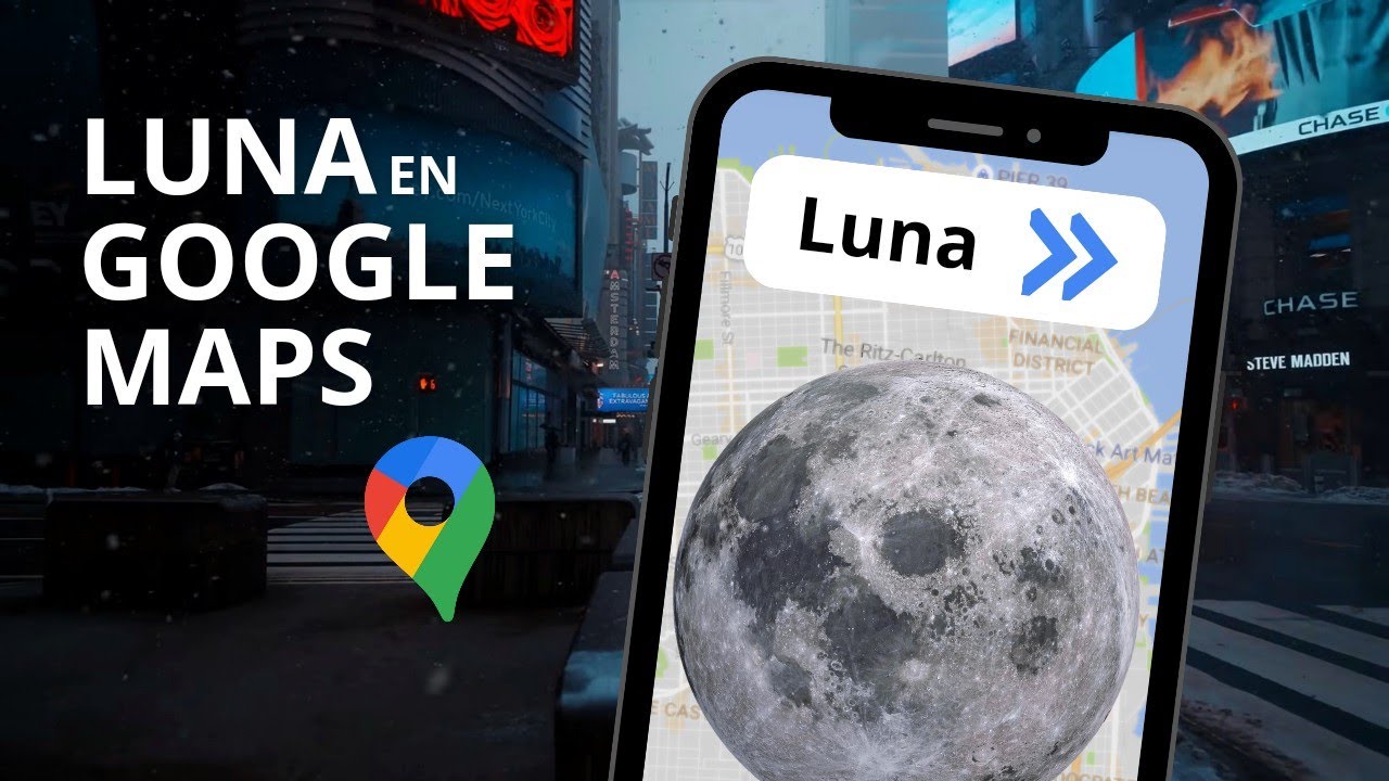 La LUNA en Google Maps | 5 DATOS CURIOSOS QUE DEBERÍAS CONOCER 17 - YouTube