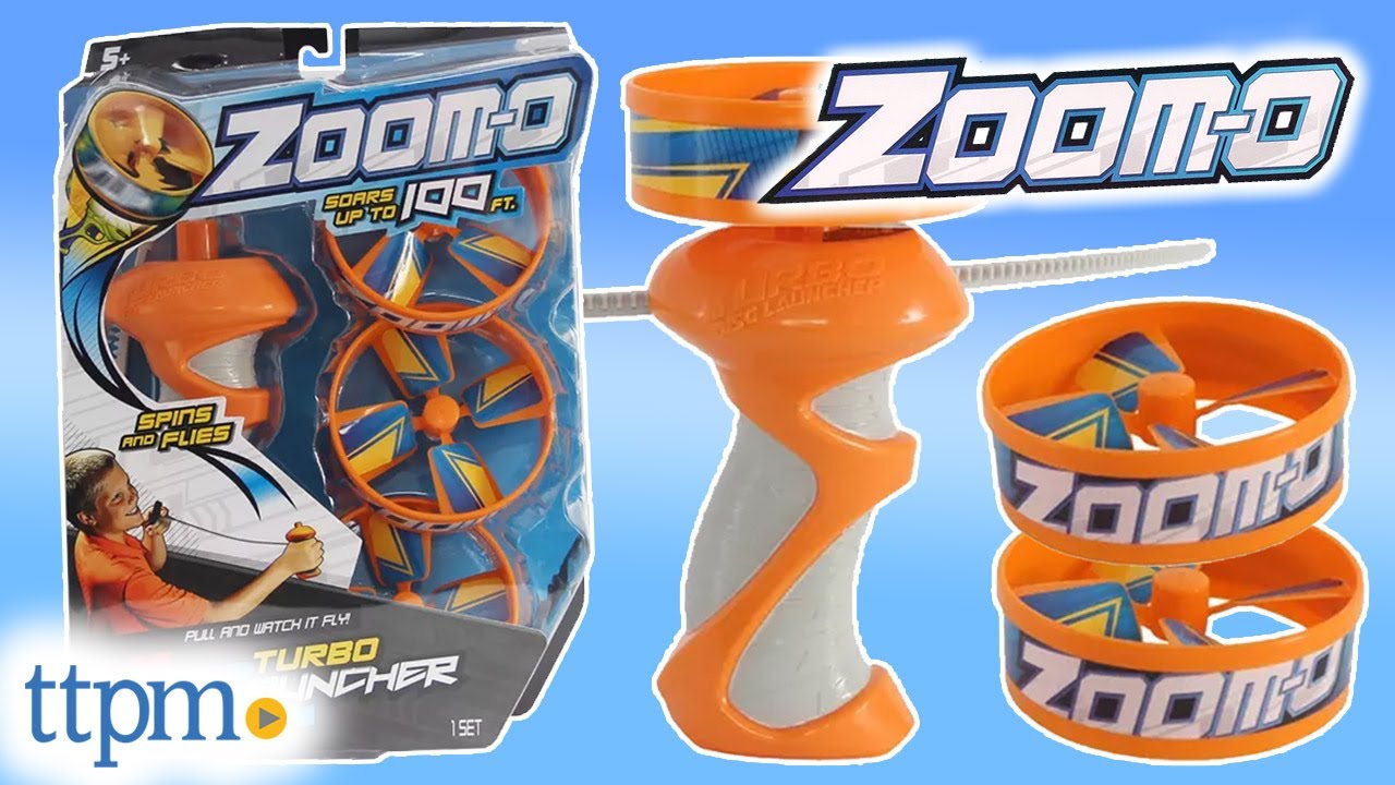 Zoom-O Turbo Disc Shooter - YouTube