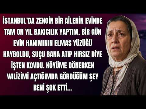 Bir Ömür Hizmet Ettim, Sonunda Hırsız Damgası Yedim — Eski Valizimi Açınca...