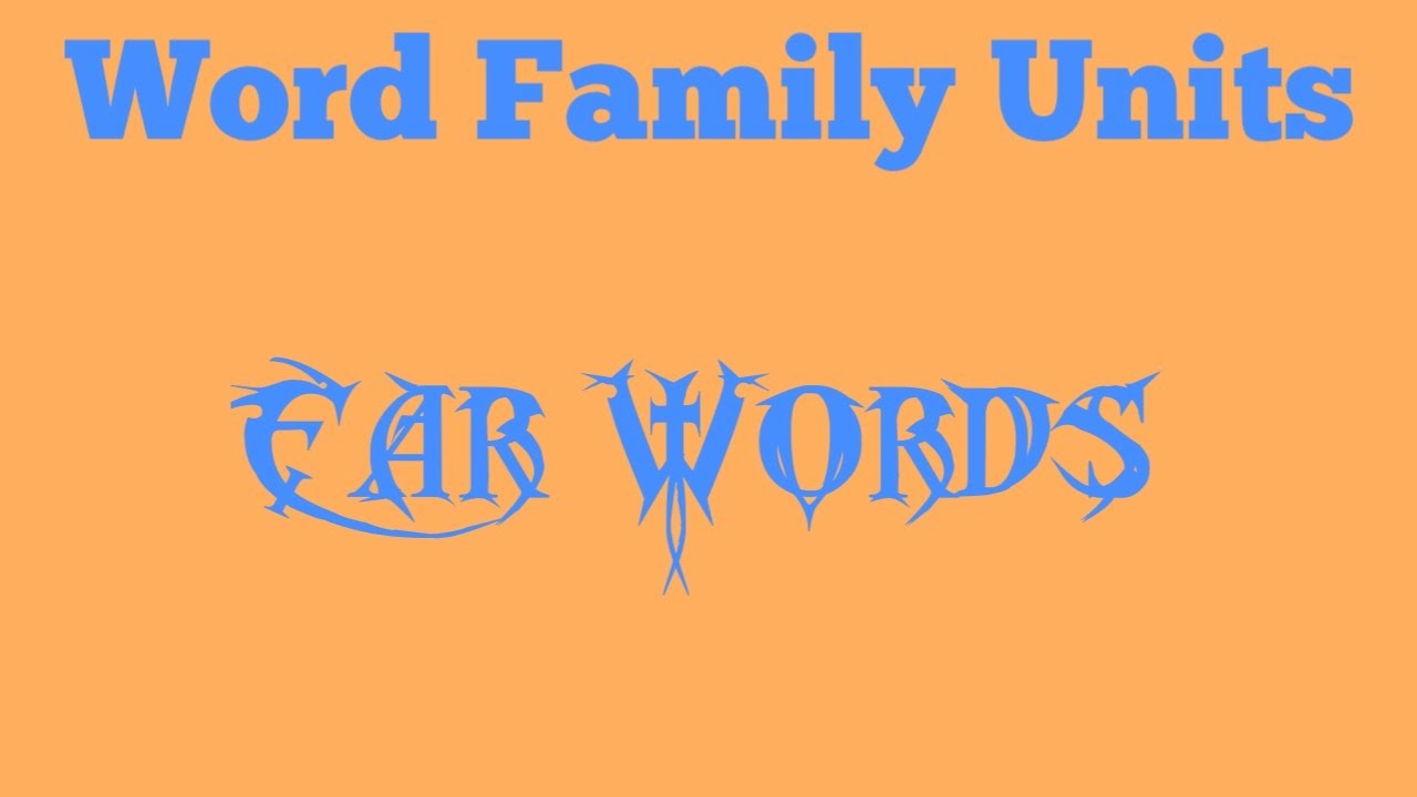 Add an Ear to Alphabet Creates a New Word#Ear words phonics - YouTube