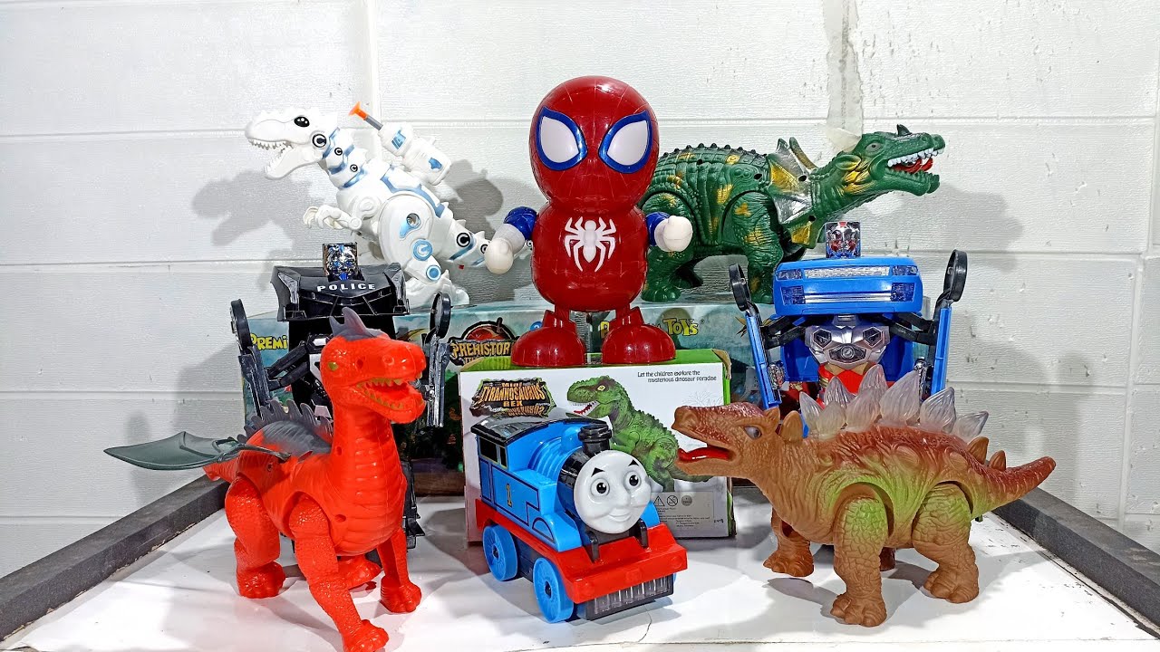 Review Mainan, Dinosaurus, T rex, Brontosaurus, Robot Transformers ...