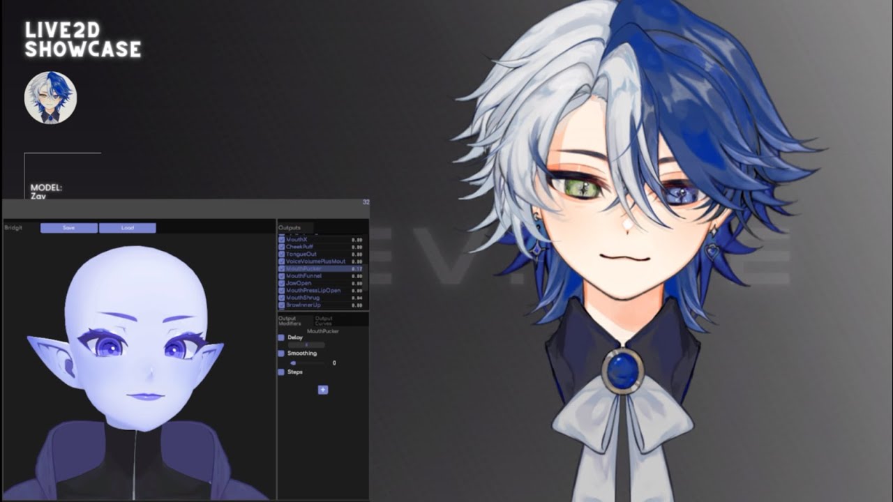 Live2D WIP】Zev’s VBridger mouth - YouTube
