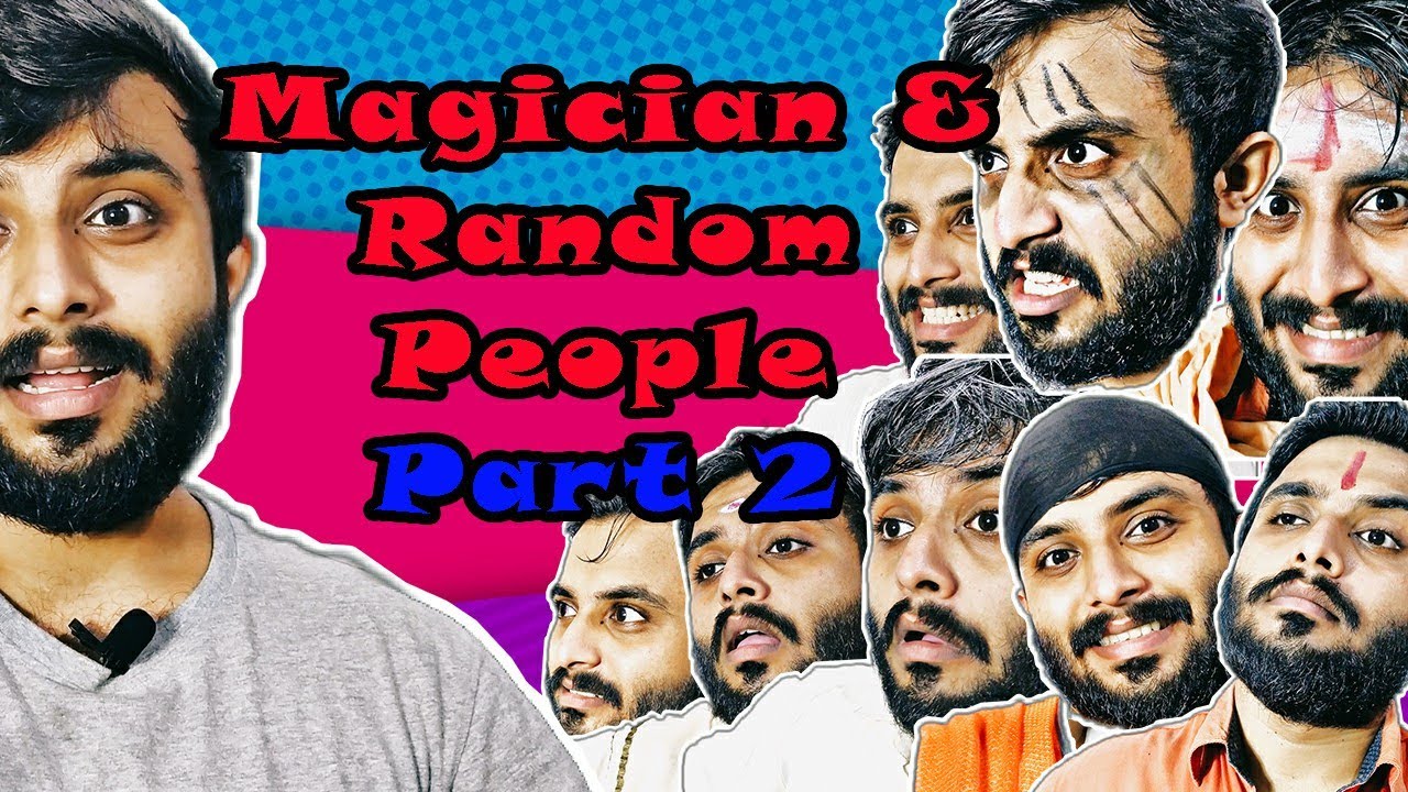 Magician & Random People: Part 2 | Malayalam Comedy | Magician's Eye ...