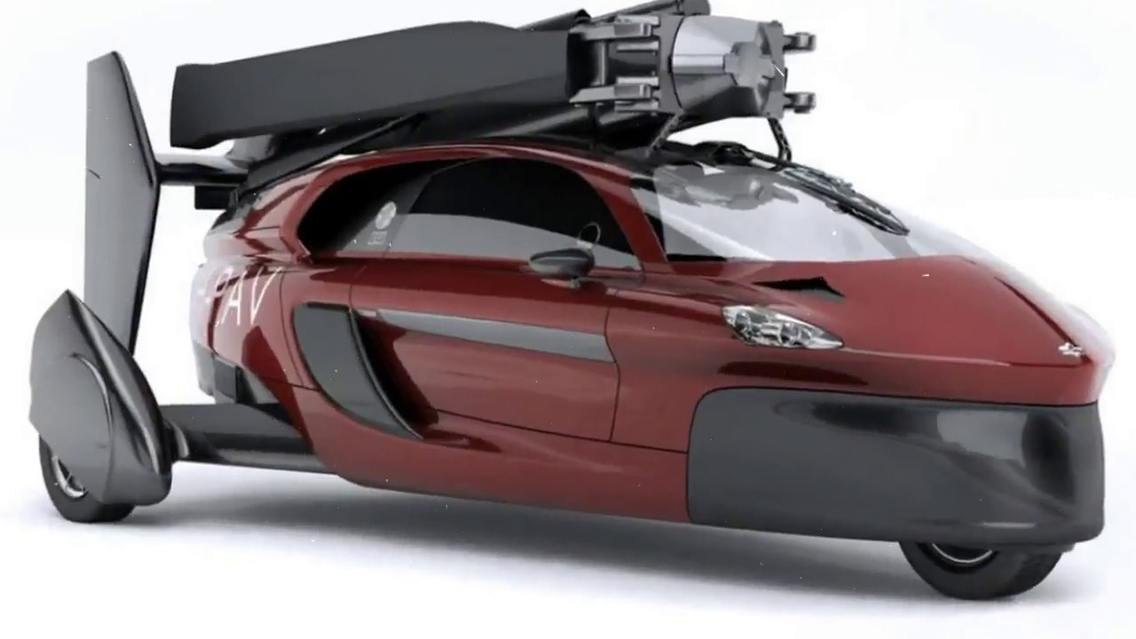 First production road and air legal flying car revealed - YouTube