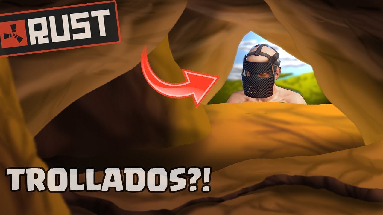RUST - A BASE NA CAVERNA MAIS TROLL DE TODAS! - YouTube