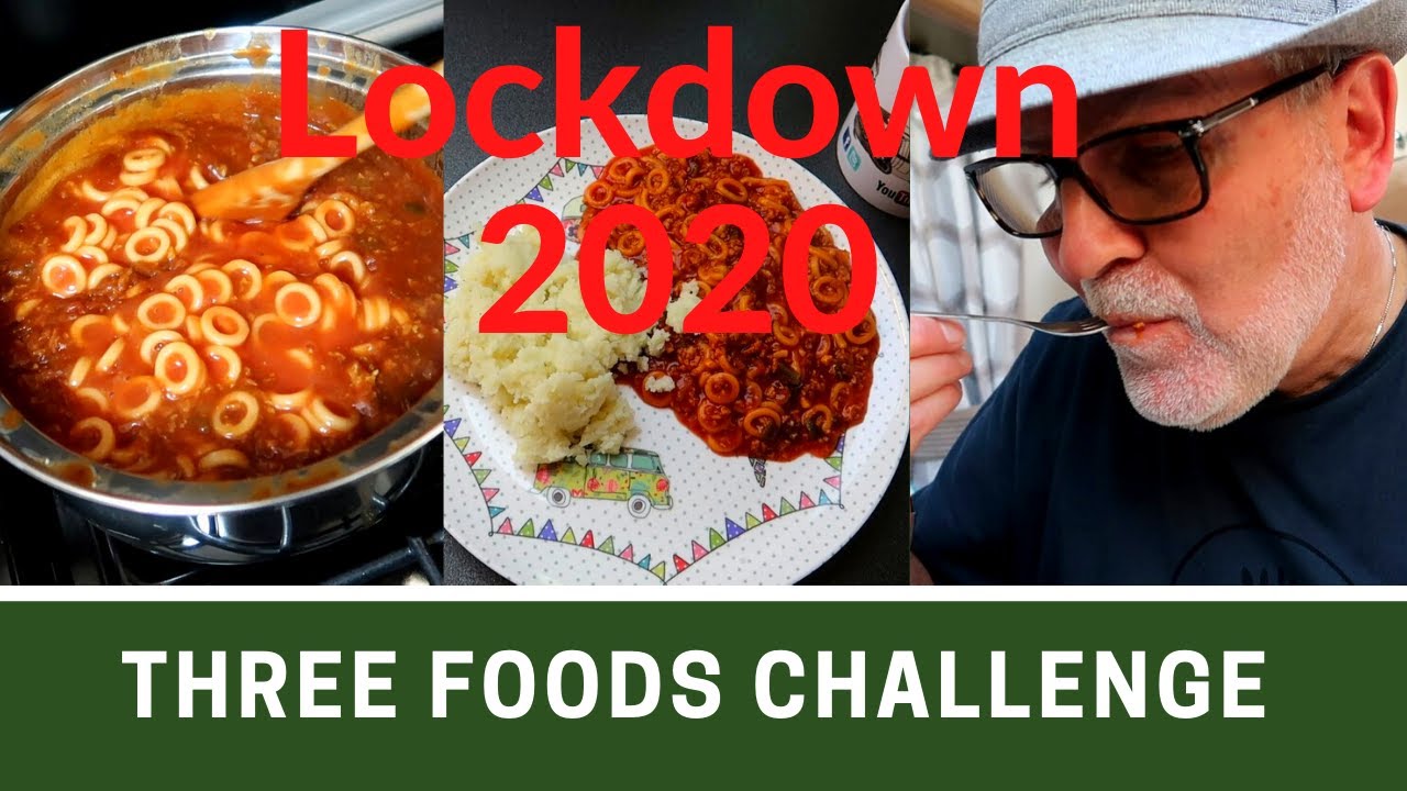 2020 LOCKDOWN Three Foods Challenge | Ep224 - YouTube
