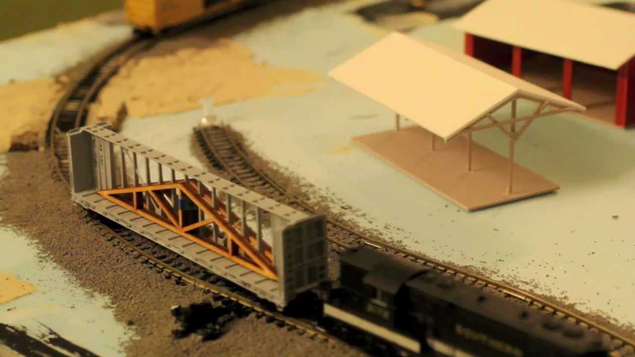 N Scale Switching - YouTube