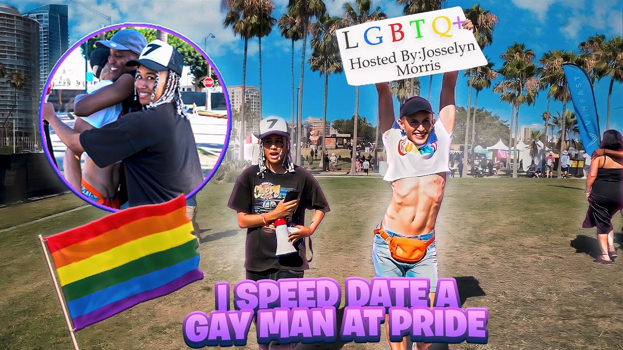 SPEED DATING AT PRIDE: GAY MAN EDITION 🏳️‍🌈😍 - YouTube
