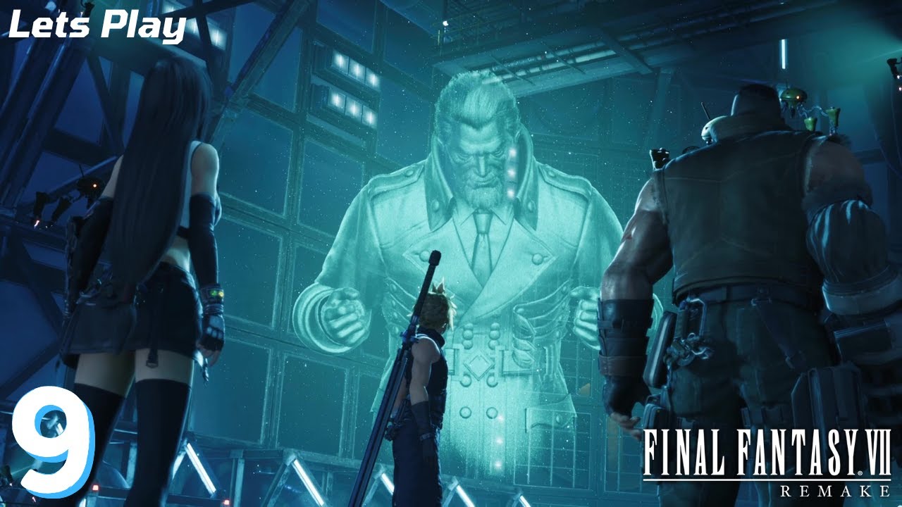 Final Fantasy VII Remake Playthrough Part 9 - Inside Mako Reactor 5 ...