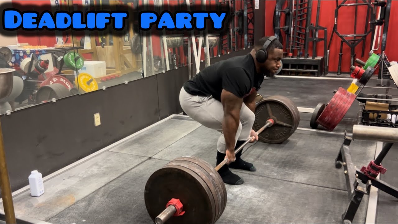 Deadlift Party at The Dawg House - YouTube
