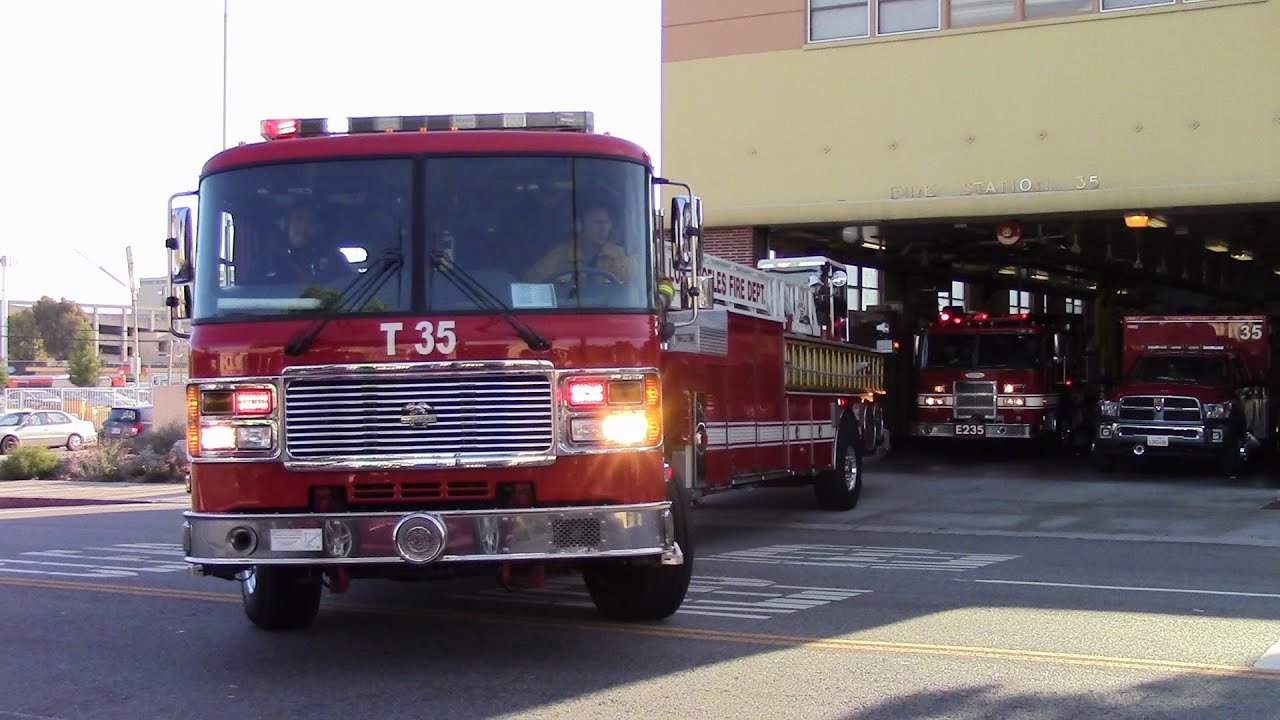 (Air Horn) LAFD Light Force 35 - YouTube