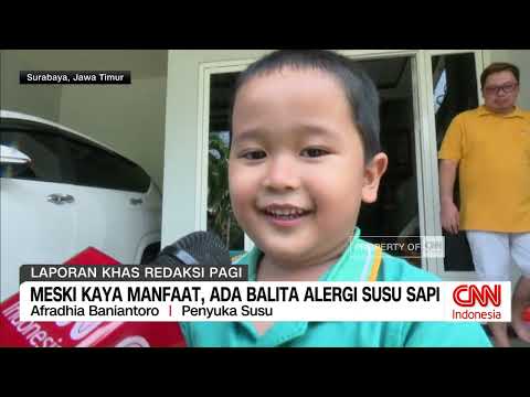 Meski Kaya Manfaat, Ada Balita Alergi Susu Sapi