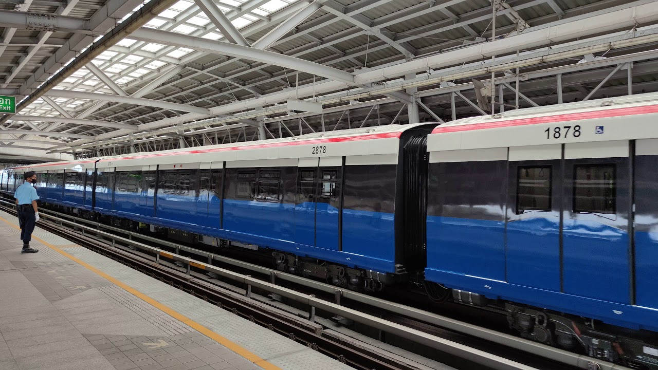 [TEST 8K] BTS Silom Line EMU B3-78 - YouTube