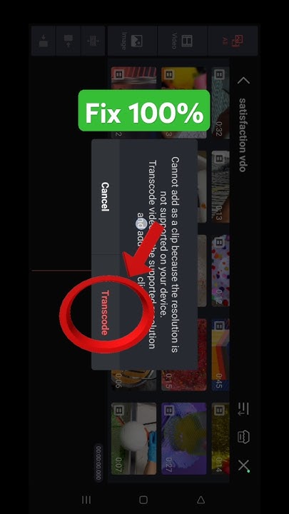 Kinemaster transcode Problem 101% Fix | Kinemaster transcoding Problem Solve || Tech Director ...