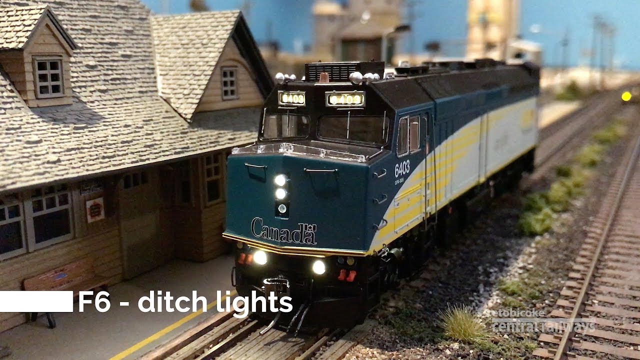 VIA Rail Rebuilt F40PH-2D - Sound and Light Check - YouTube