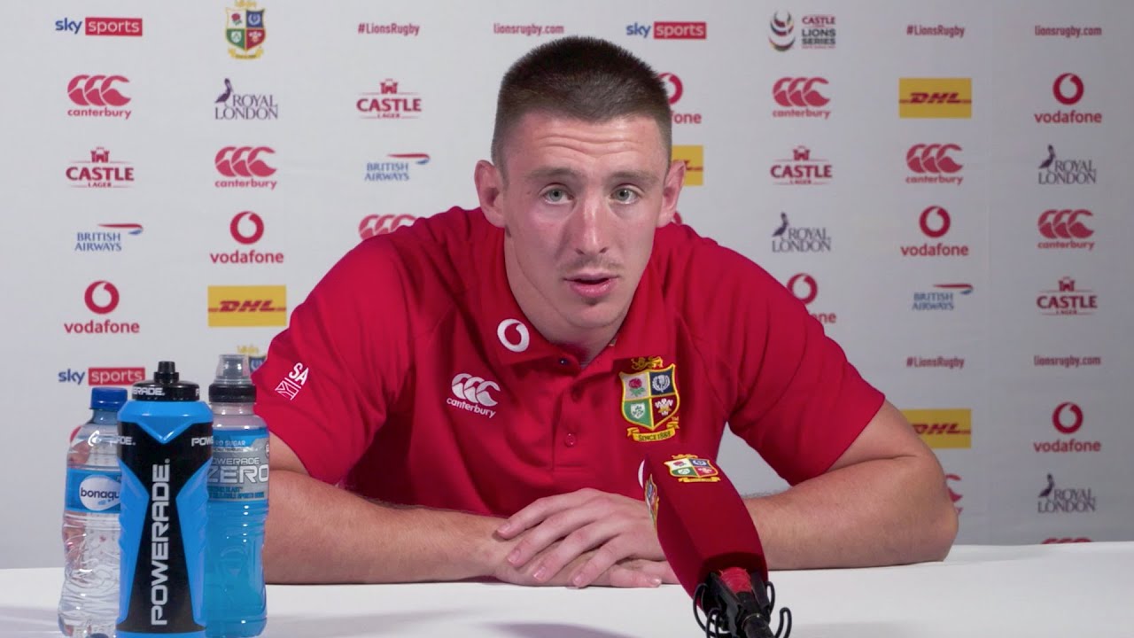 Josh Adams is quite inspirational in press conference | Lions Tour 2021 ...