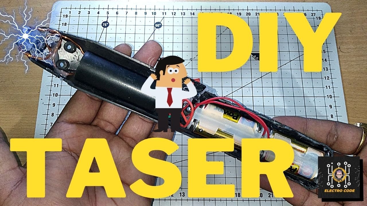 || HOW TO MAKE A TASER AT HOME || #viral #viralvideo #diy #trending # ...