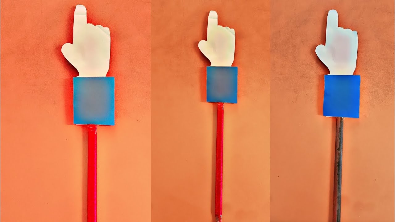 How To Make Cardboard hand For Kids/How To Use a Smart board In A ...