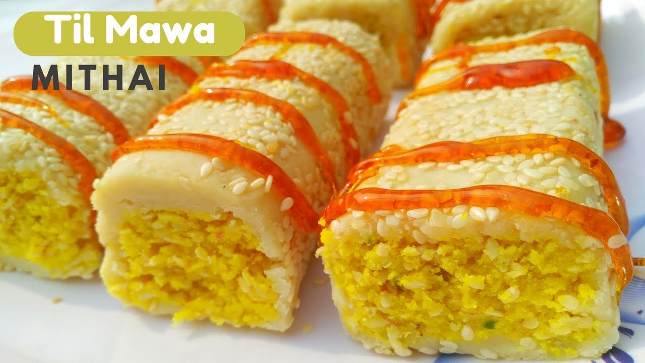 Til Mawa Mithai | तिल और मावा से बनाये एकदम स्वादिष्ट मिठाई | Til Mawa ...