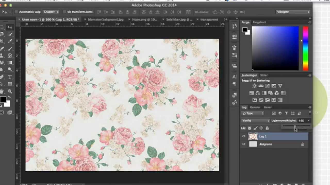 Hvordan lage en enkel layout - YouTube