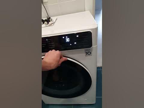 стиральная машинка LG f2t5hg0w - YouTube