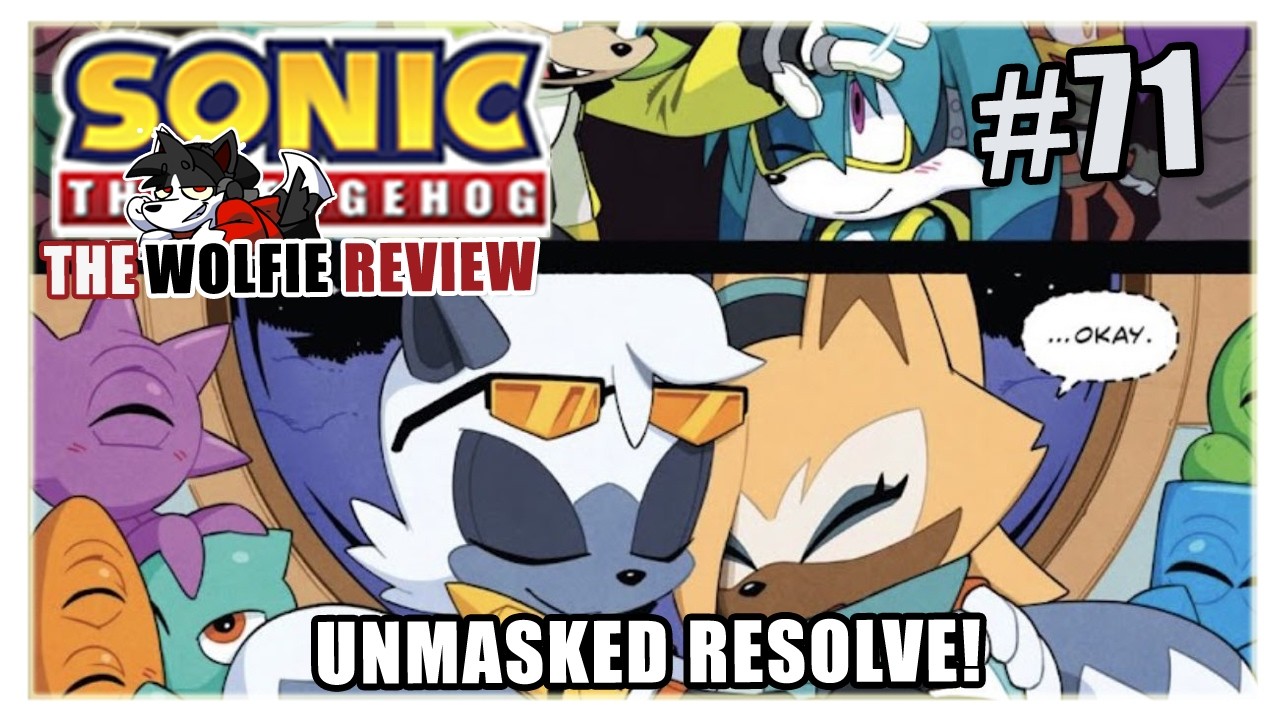 IDW Sonic #71 | Wolfie Comic Reviews - Another Phantom Rider?! - YouTube