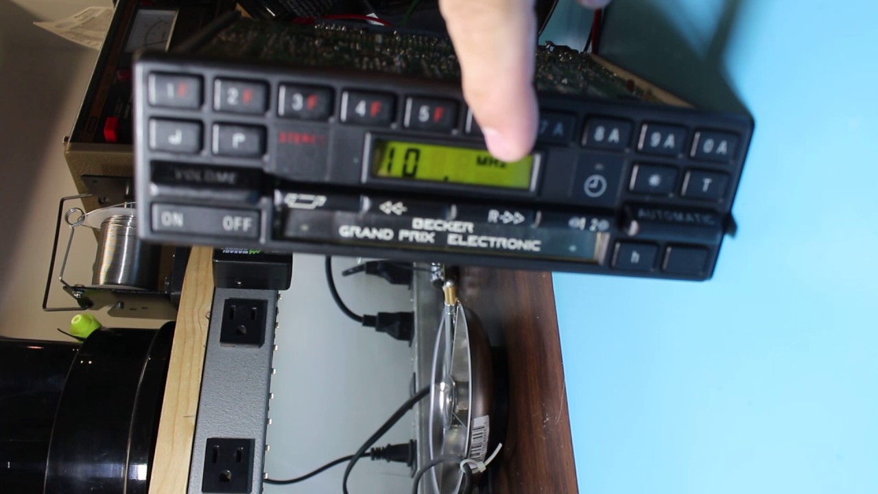 Becker 612 Testing - YouTube