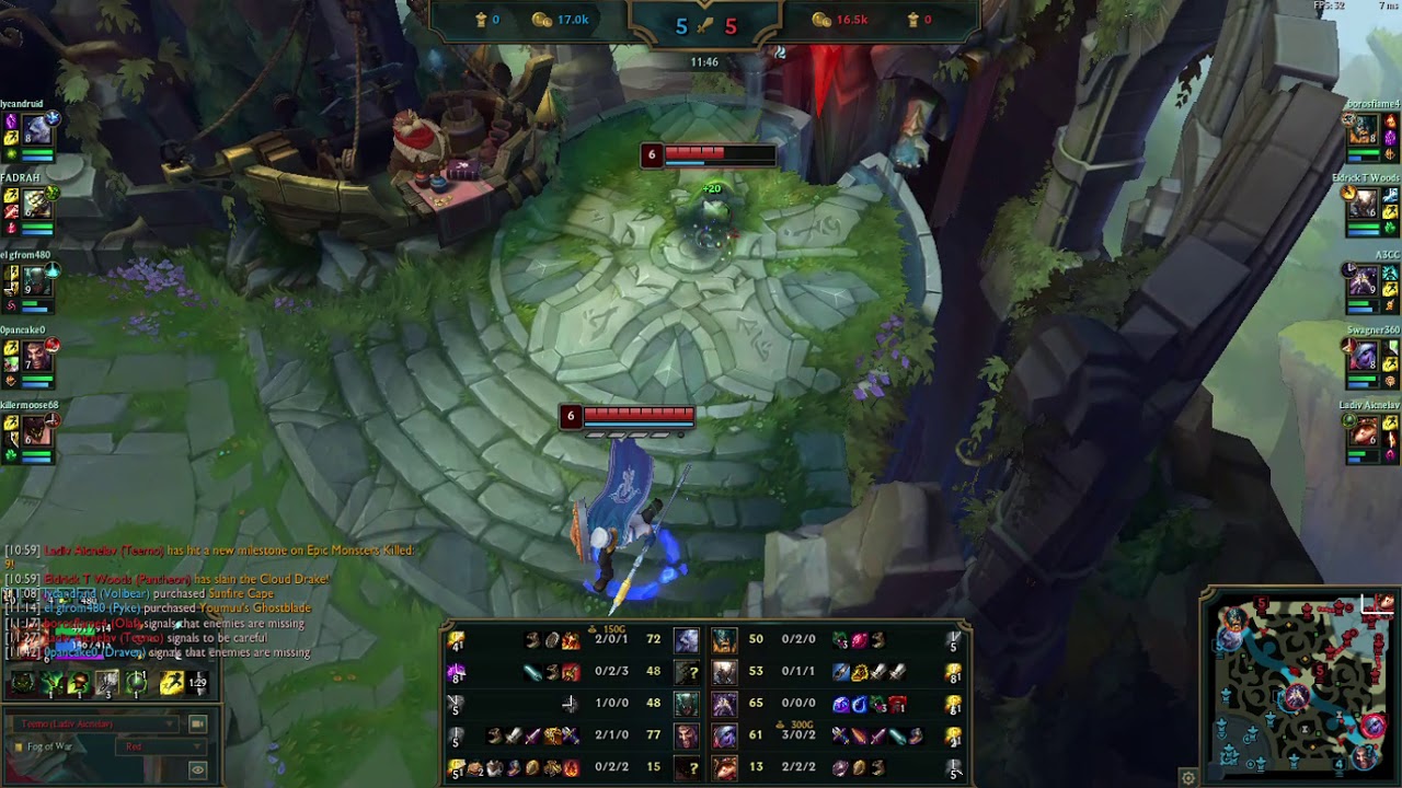 Teemo Support vs Malphite Ranked Game S10 - YouTube