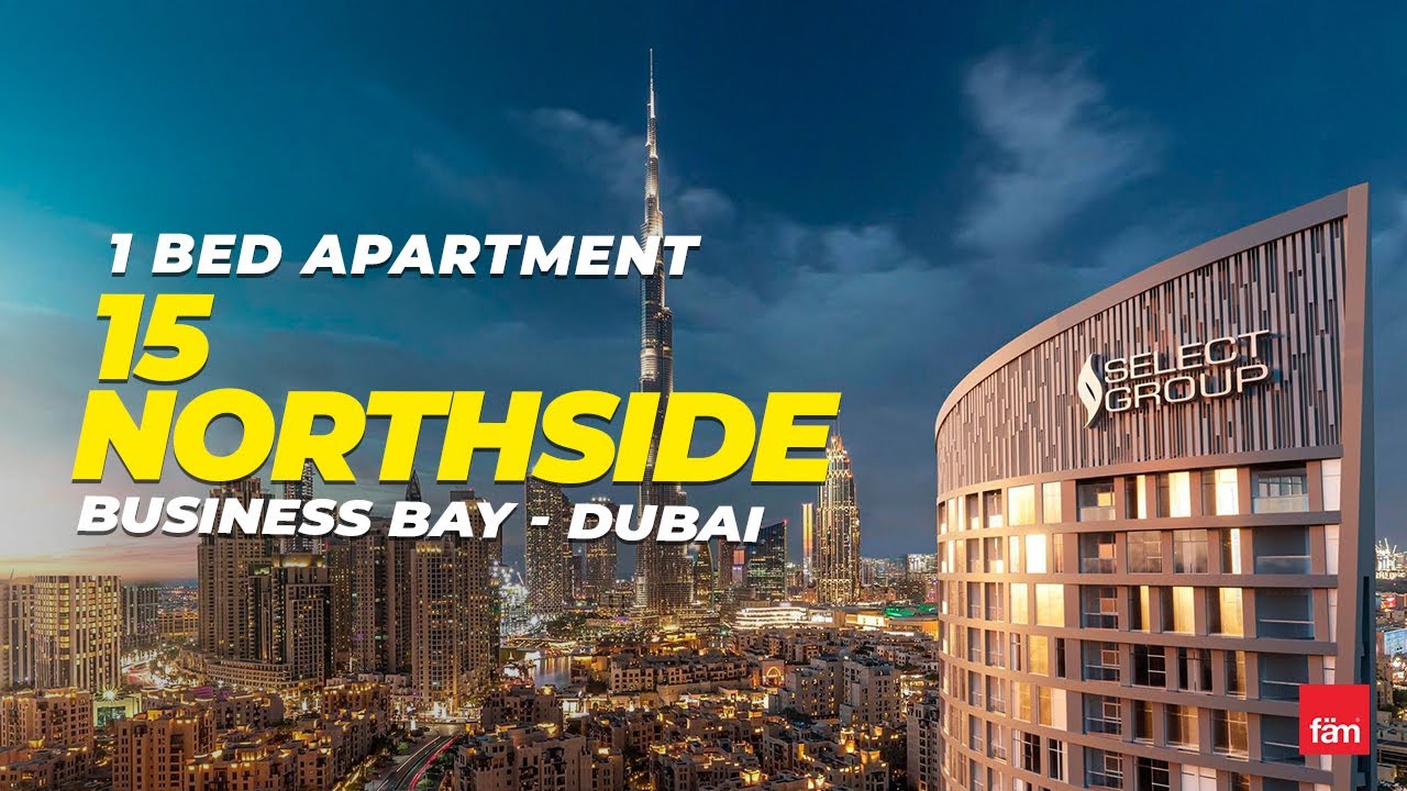 Brand New 1 Bed Apartment in 15 Northside, Business Bay - Dubai - YouTube