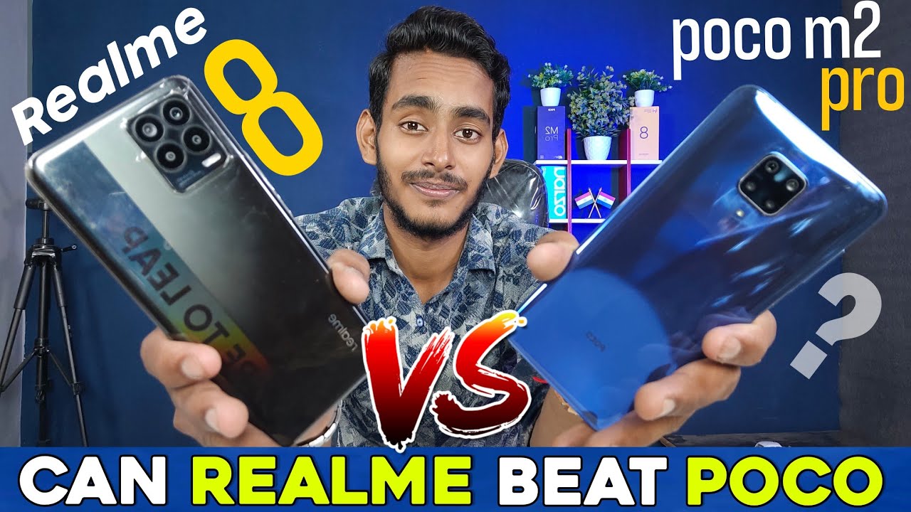 poco m2 pro vs realme 8|| Can Realme Beat poco || My personal phone ...