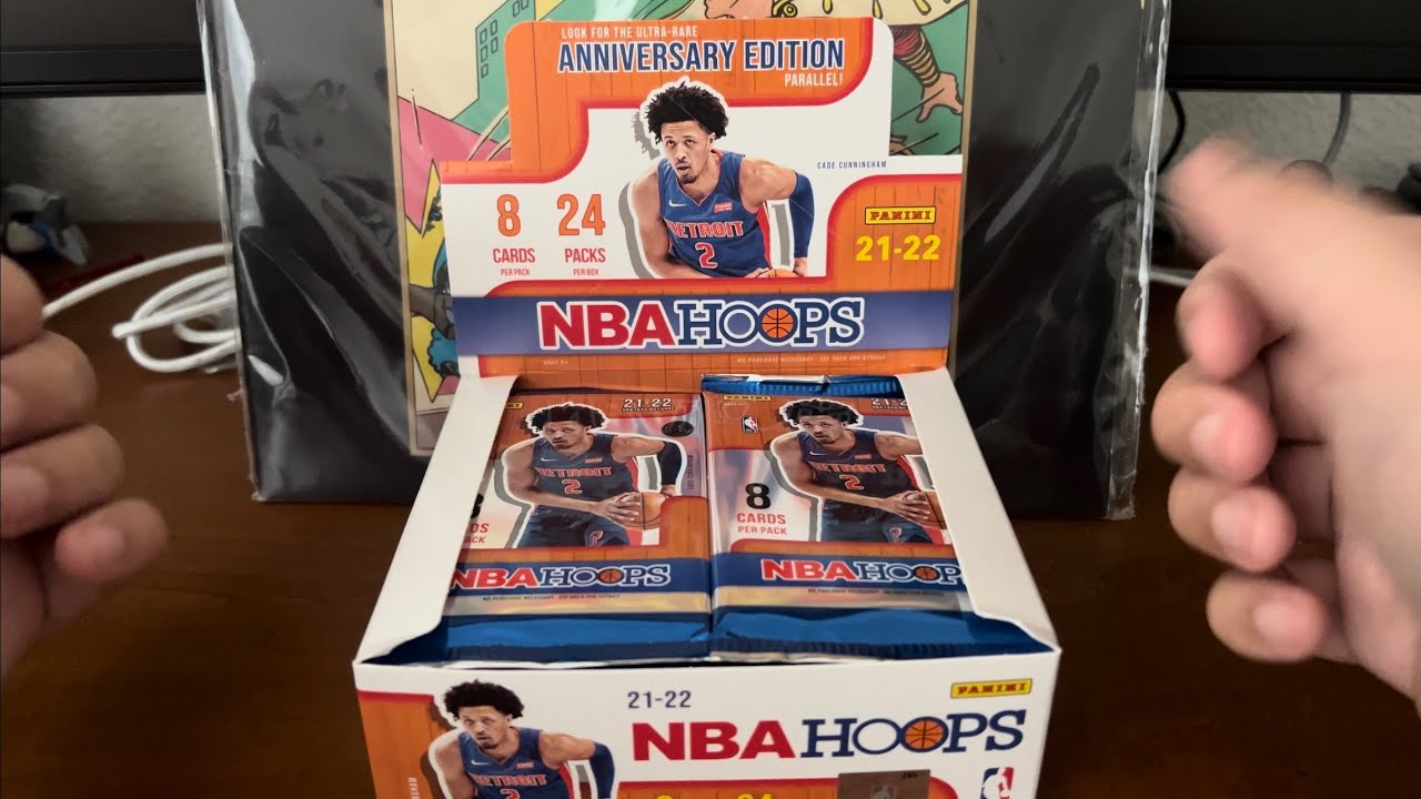 Anniversary Edition Awesomeness: NBA Hoops 2021-2022 Retail Box Opening ...