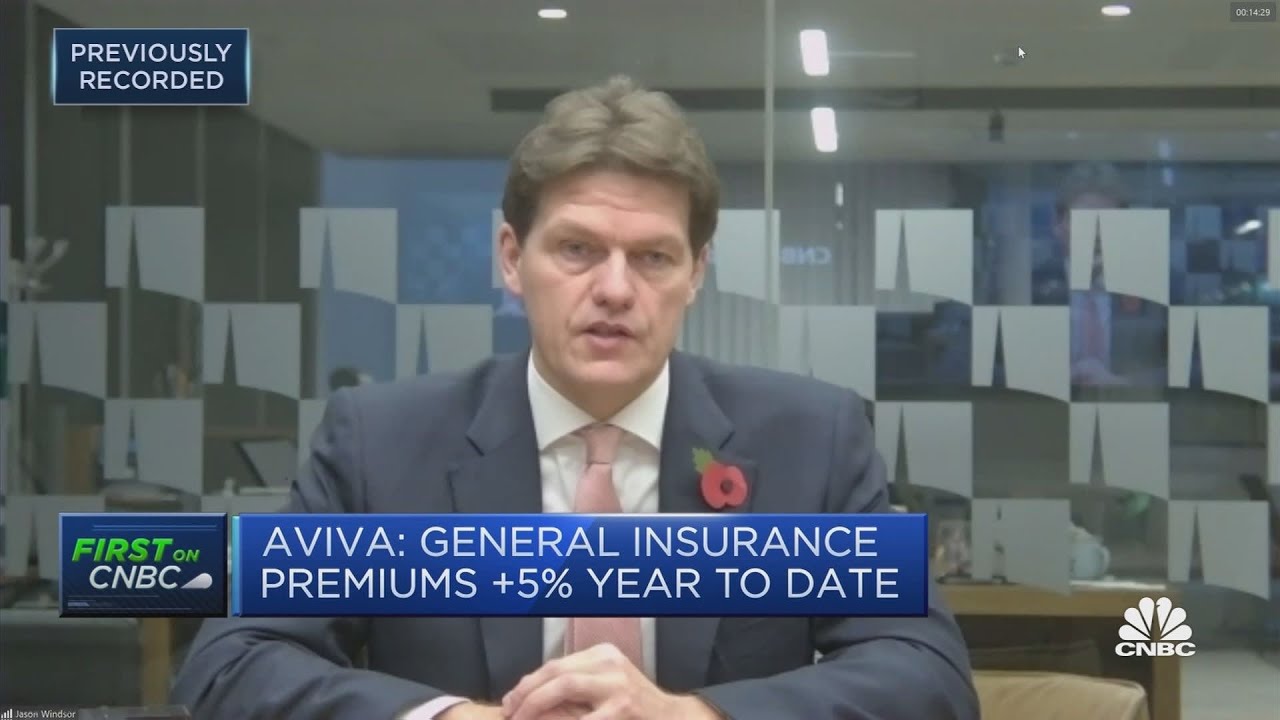 Inflation will spike and come down during course of 2022: Aviva CFO ...