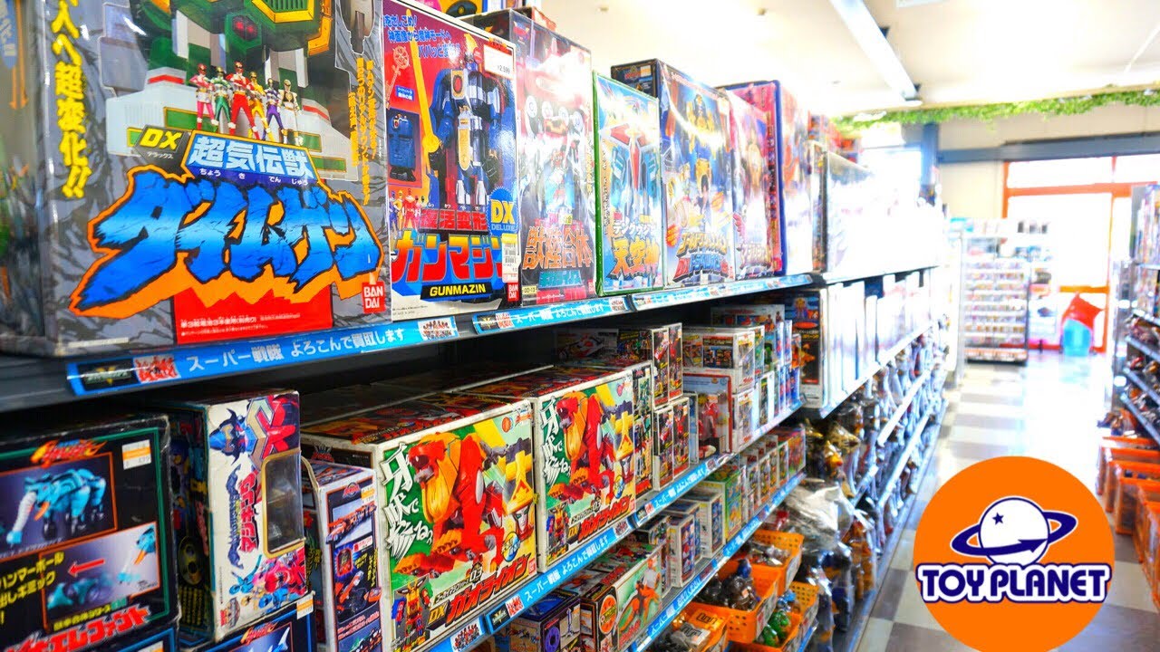 Powerrangers rétro TOY HUNT LIVE JAPAN Toyplanet - YouTube
