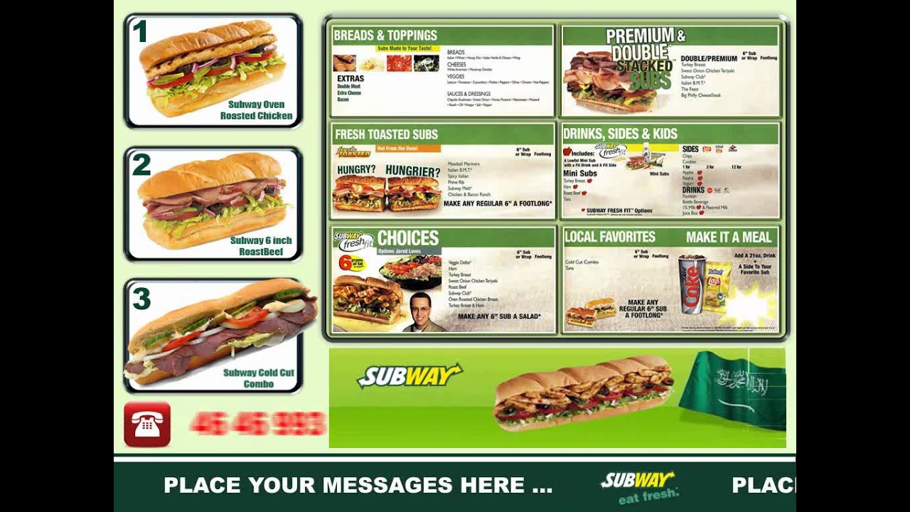 subway 4 ad - YouTube