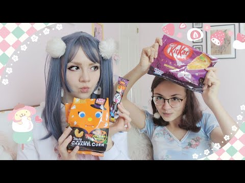 ♡ Trying Japanese Snacks with my Sister! | A Lazy Zenpop Review ♡