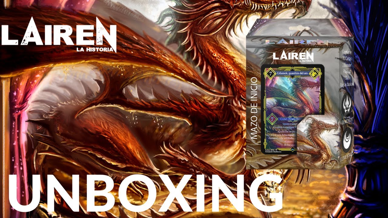 Unboxing Mazo Inicio - Lairen TCG - YouTube