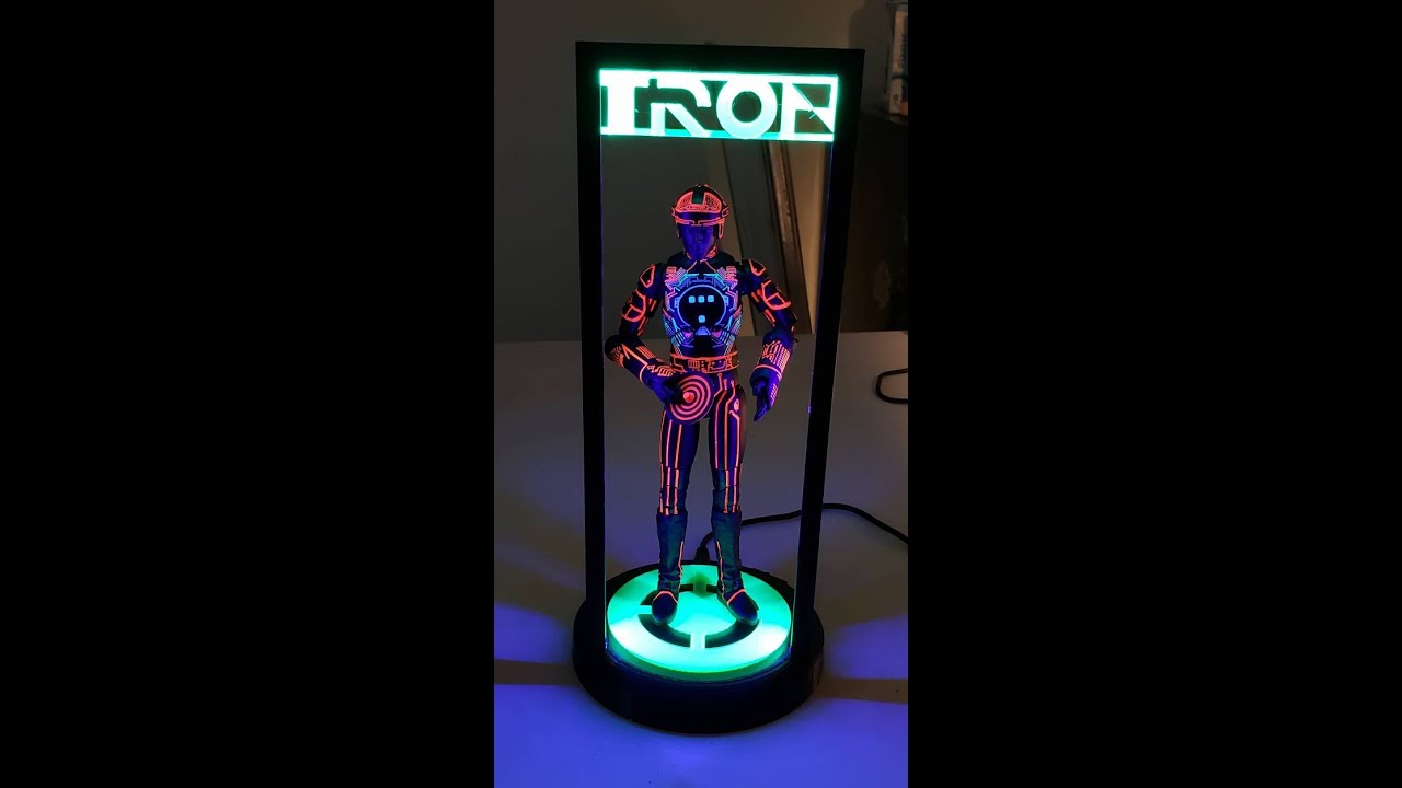Tron SDCC Figure Stand - YouTube