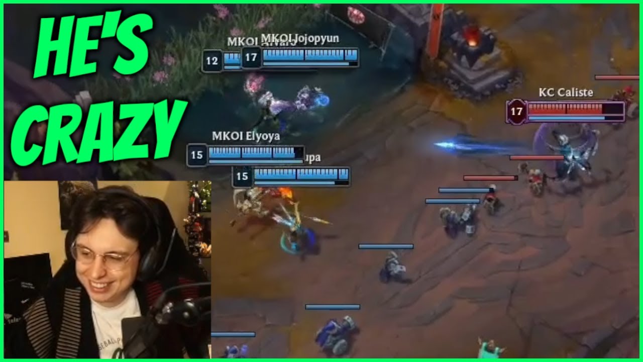 Caedrel Reacts To KC Caliste's Crazy Confidence - YouTube
