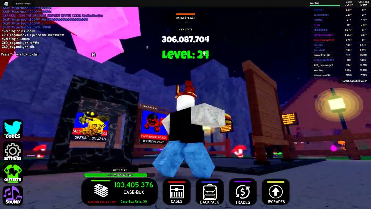 Meeting undim in clicker frenzy | ROBLOX - YouTube