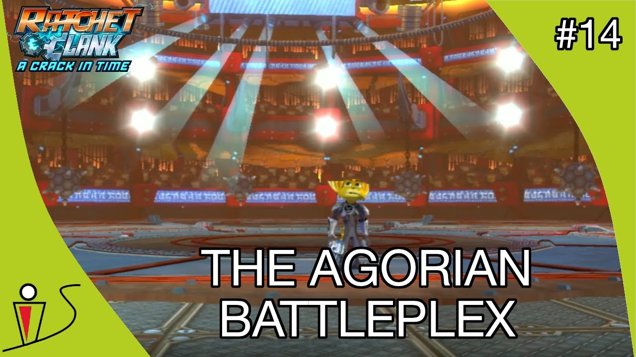 Ratchet & Clank A Crack in Time Part 14 - THE AGORIAN BATTLEPLEX - YouTube