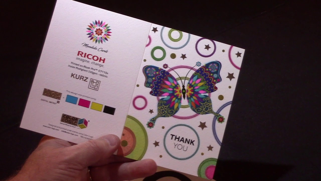 Kurz Digital Metal on Uncoated Paper – Ricoh Pro c7100/7200 Series ...