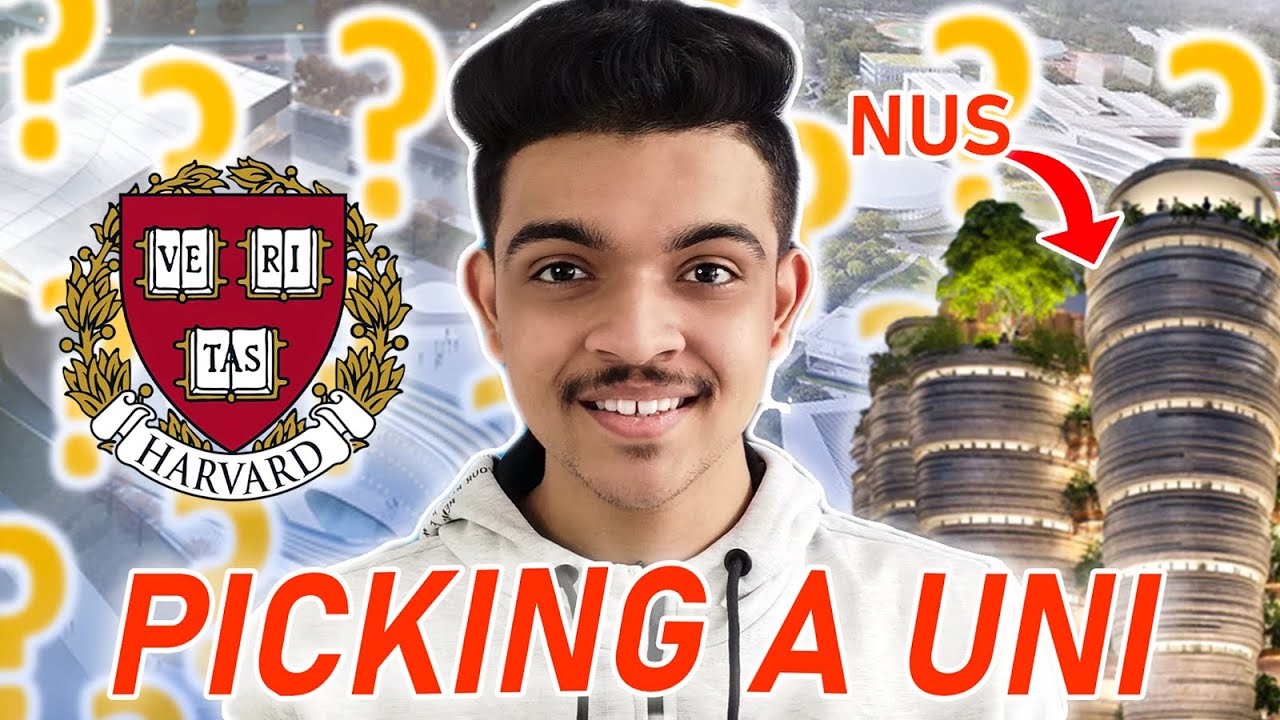 how to pick the PERFECT university - YouTube